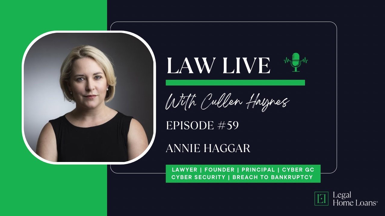 Law Live ⚖️ 🔴 Episode 59 with Annie Haggar | Founder | Principal ...