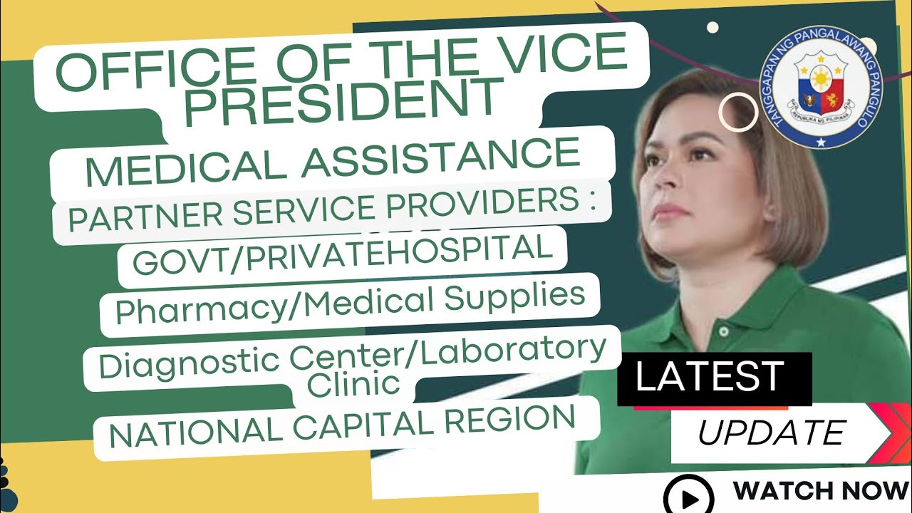 OFFICE OF THE VICE PRESIDENT Partner service providers For Medical ...