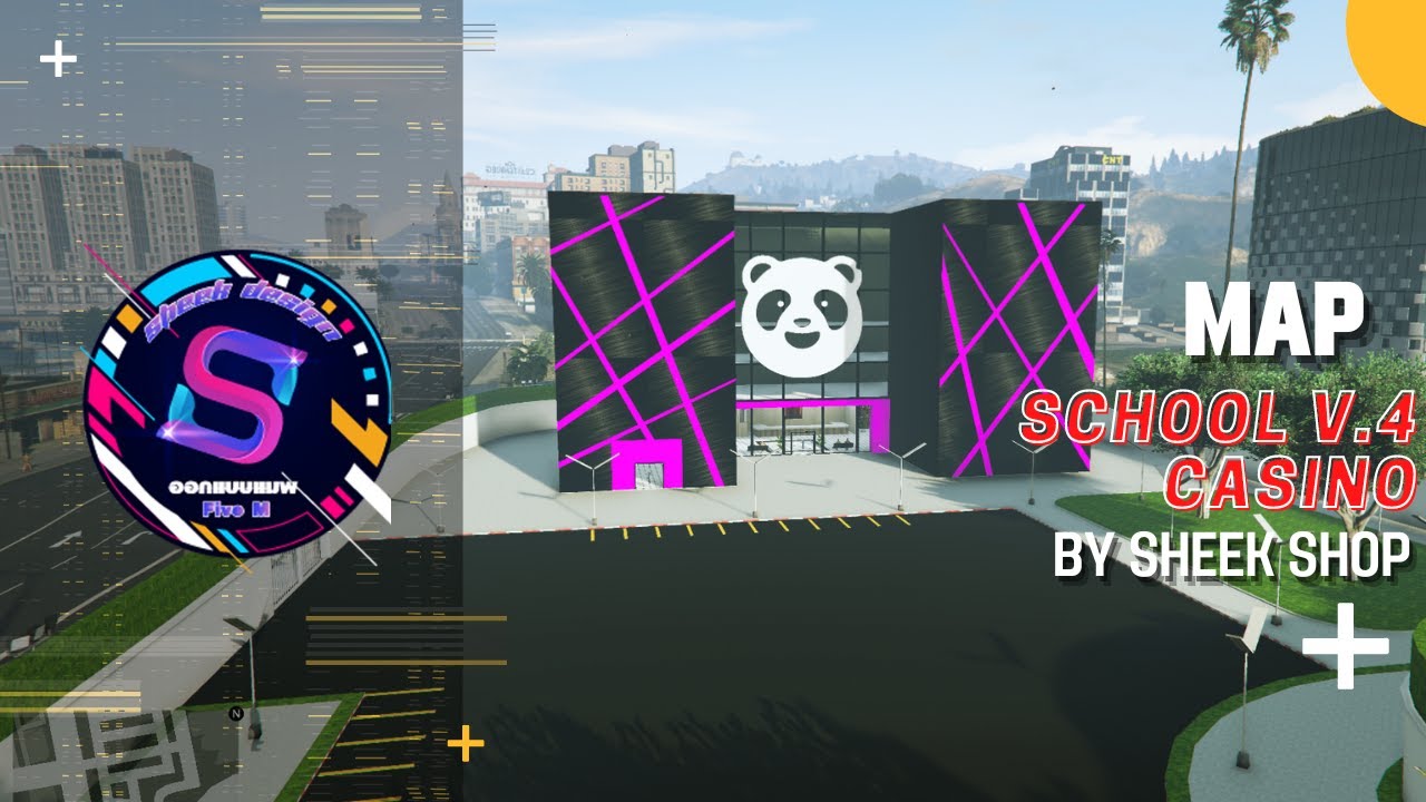 GTA V | FiveM Maps |School v 4 casino By Sheek Shop - YouTube