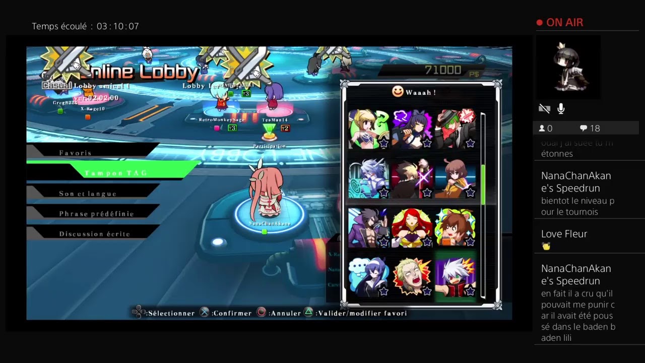 Bbtag online match(test akatsuki ) - YouTube