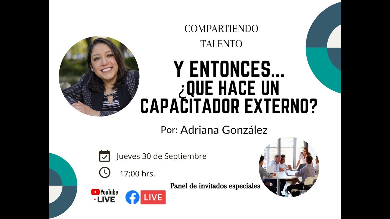 Y en realidad... ¿Qué hace una agente capacitador externo? - YouTube
