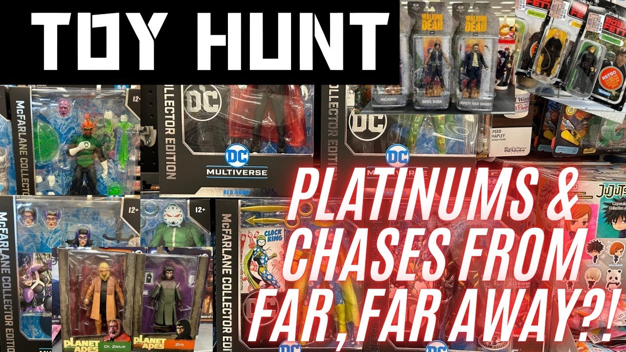 TOY HUNT | Chases From This Galaxy & The Next! Gold Rush @ Walmart ...