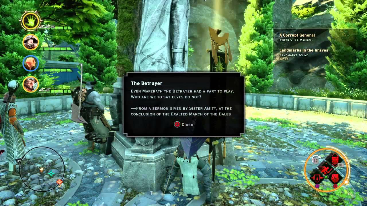 Dragon Age Inquisition Playthrough Pt.293- Red lyrium bust - YouTube