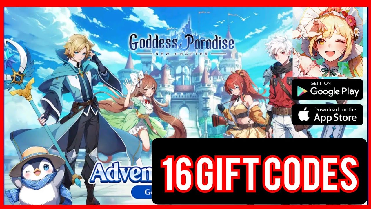 GODDESS PARADISE | 13 CÓDIGOS, ALL GIFT CODES REDEEM, MMORPG - (Android ...