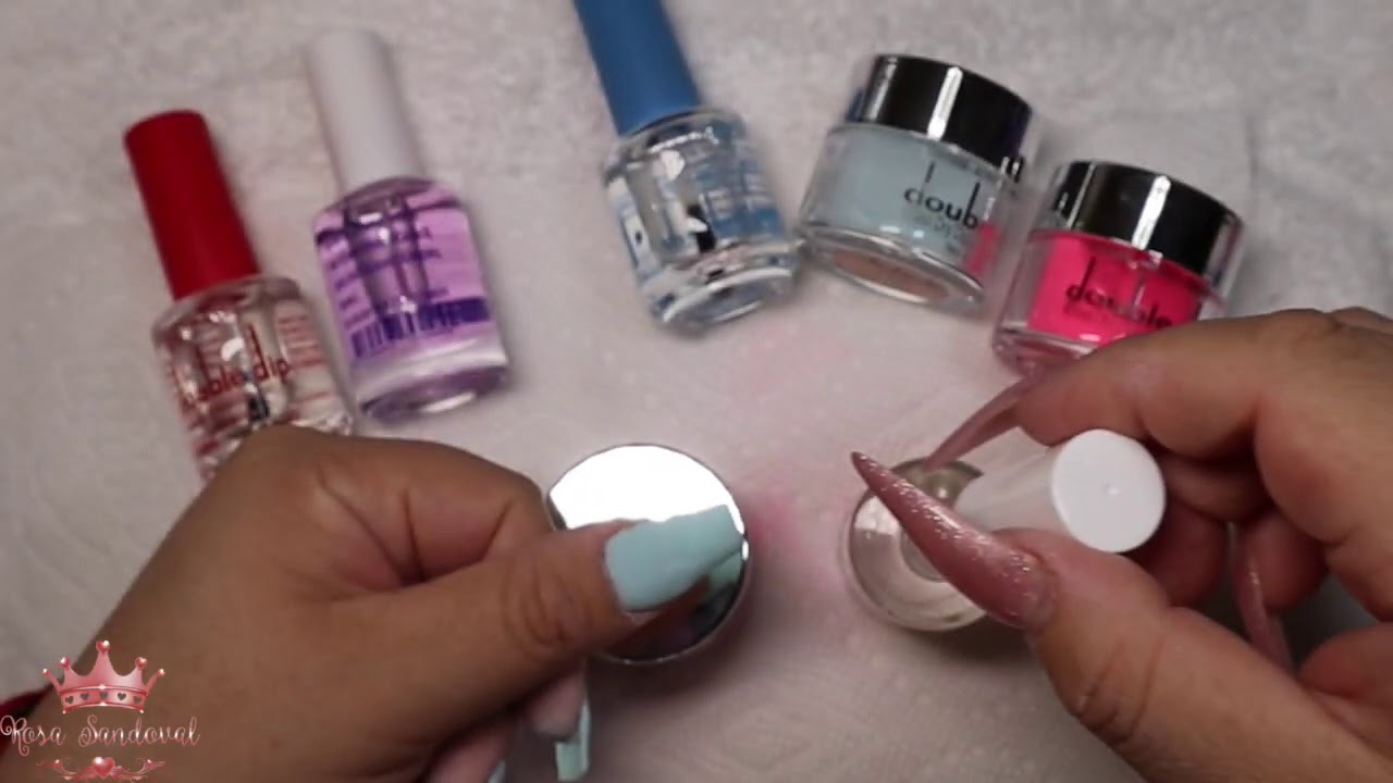 Set Realizado con El Sistema Dipping Powder - YouTube