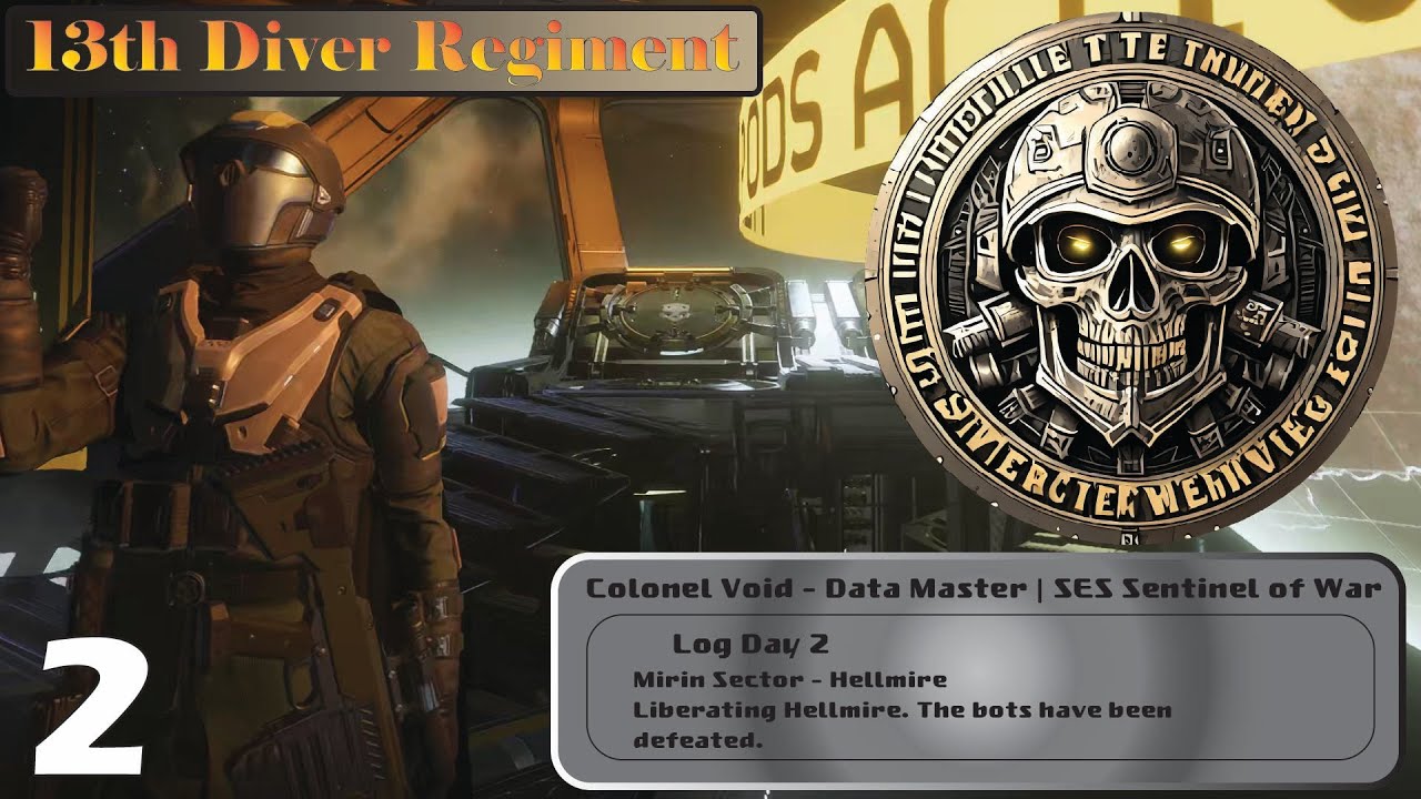 Helldivers 2 - 13th Diver Regiment - D2 - Liberating Hellmire - YouTube