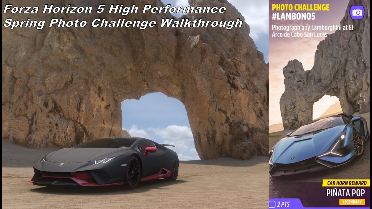 Forza Horizon 5 High Performance – Spring Photo Challenge #Lambono5 ...