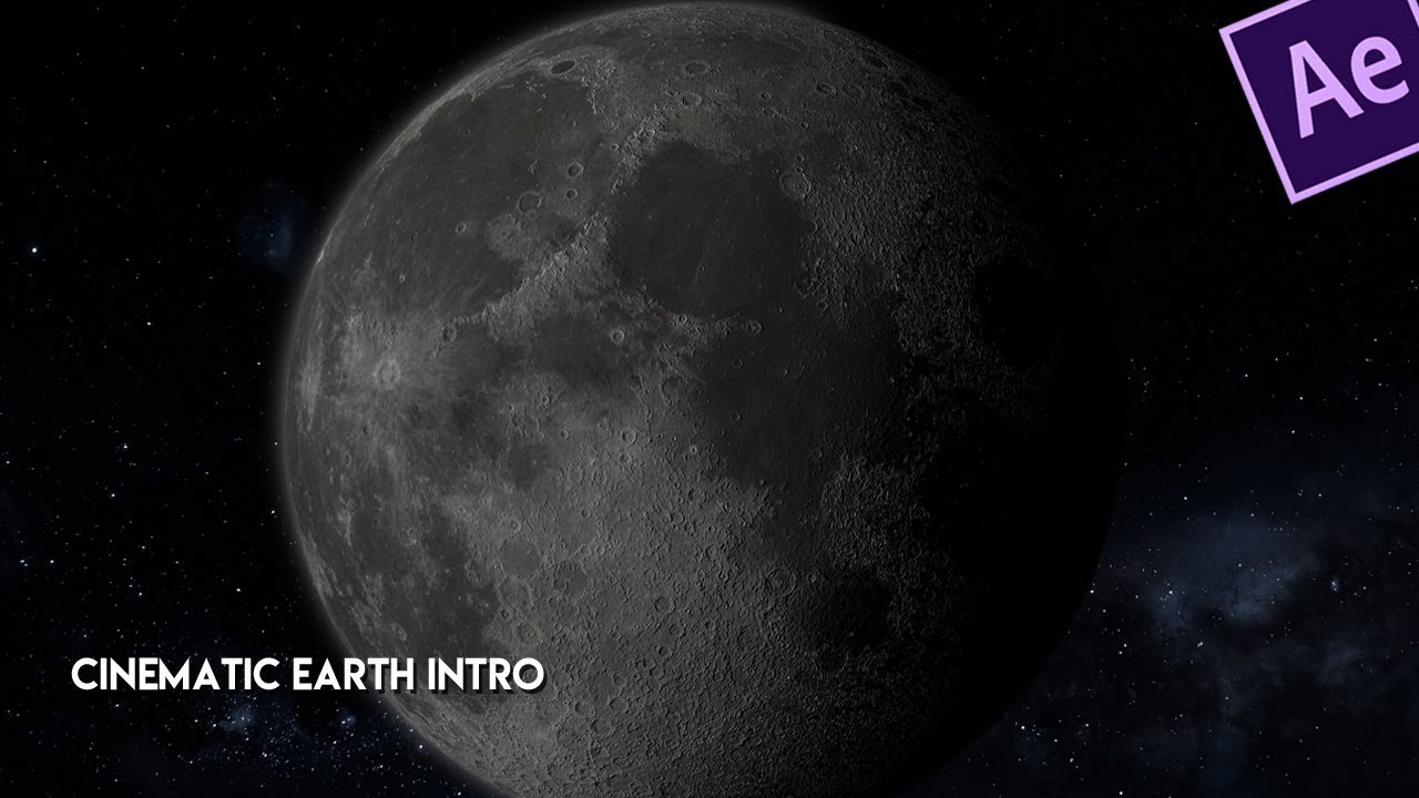 AE「アフターエフェクト」4K Cinematic Earth Intro | Video Copilot ORB Plugin for ...