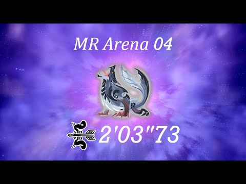 【MHR:SB/PC】MR闘技大会04 ルナガロン 弓ソロ 2'03''73 / MR Arena 04 Lunagaron Bow Solo - YouTube
