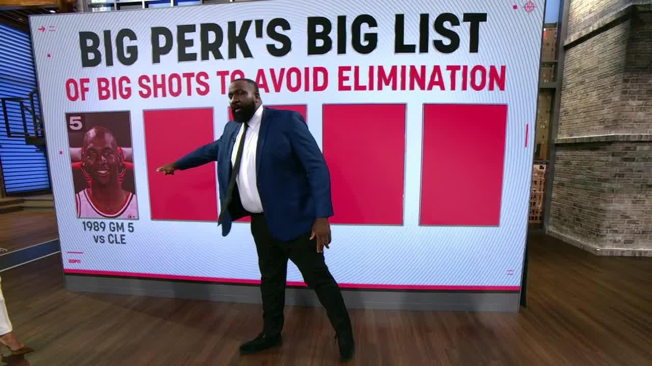 Big Perk's BIG LIST of big shots to avoid elimination in the playoffs ...