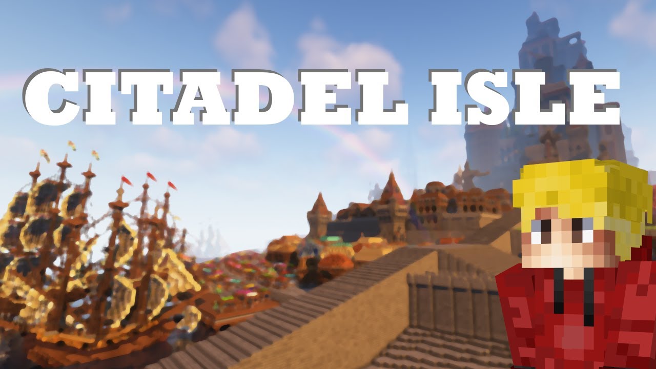 Citadel Isle | Solo Minecraft Build Project + DOWNLOAD - YouTube