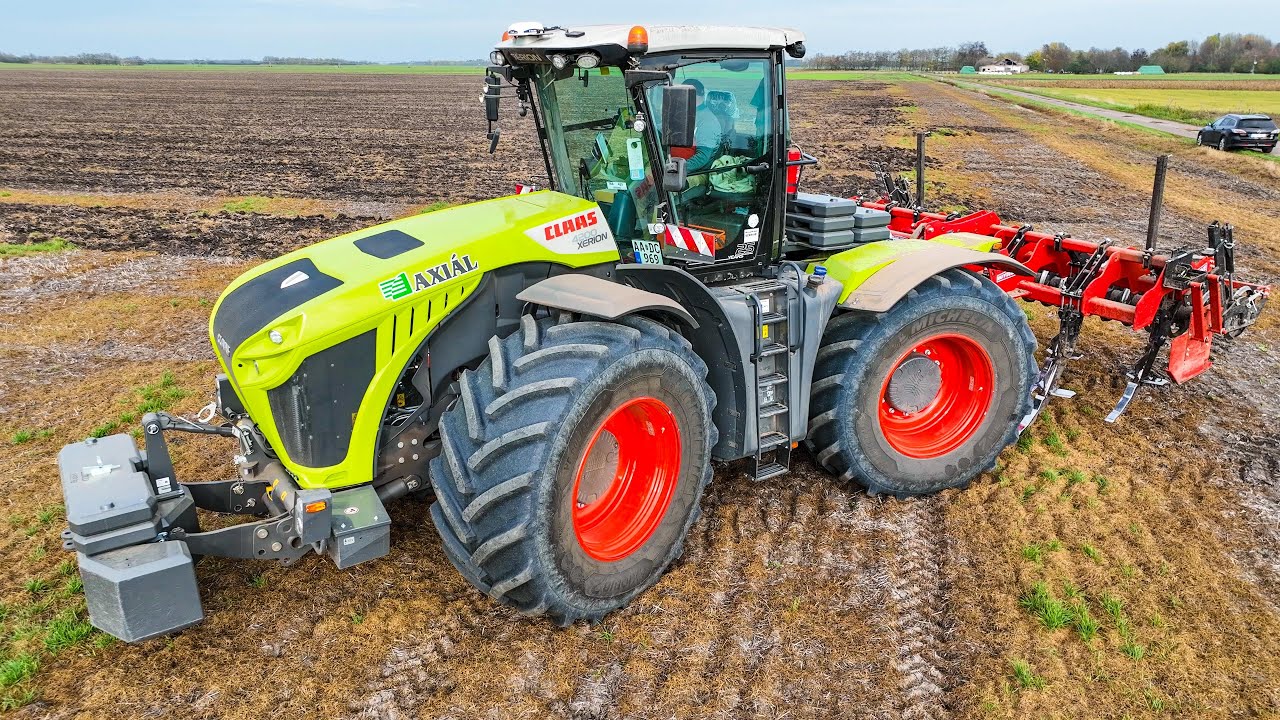 Claas Xerion 4200 + Quivogne SSDR BIG 9/400 | Őszi talajlazítás 💪 ...