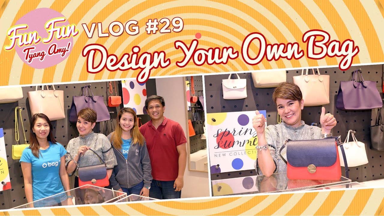 [Fun Fun Tyang Amy] Vlog 29 : Design Your Own Bag - YouTube