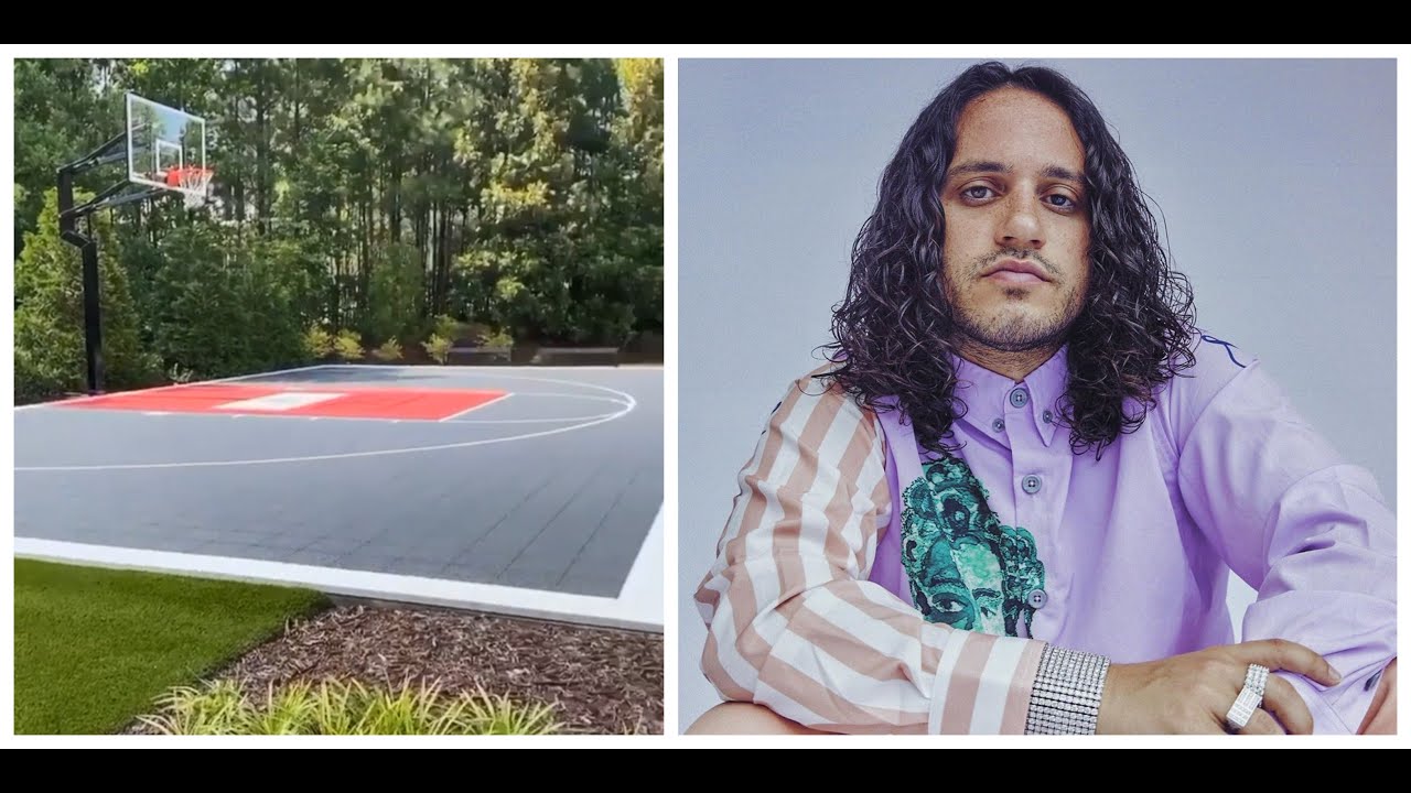 Rapper Russ Gives a Tour of His Backyard Mansion! - YouTube