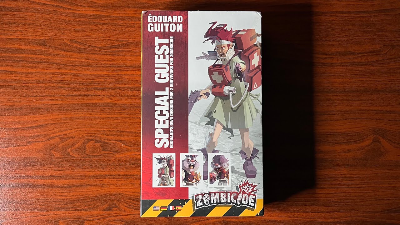 📦 Unboxing | Zombicide - Special Guest Artist Character Pack: Édouard ...
