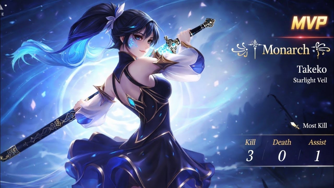 Takeko (Legend of Ace) BEST Gameplay | Starlight Veil | 4-Min Surrender ...