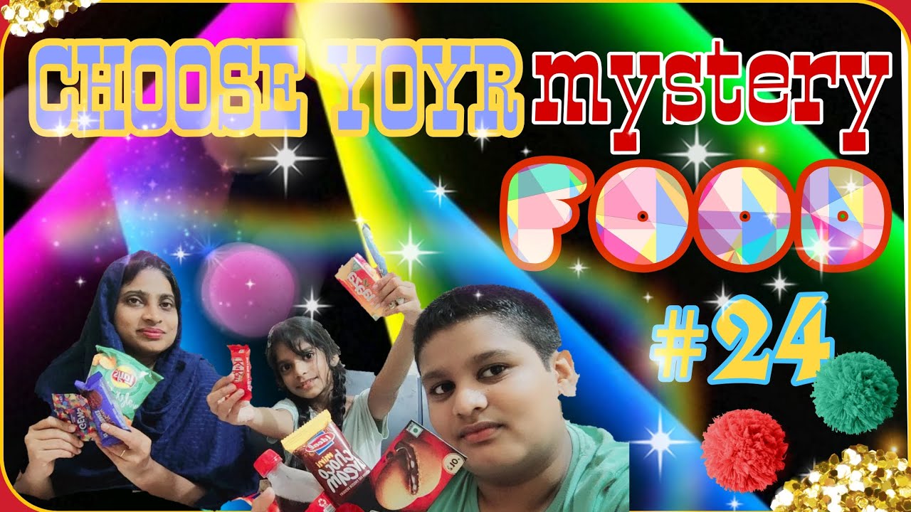 #24+choose your mystery food+challenge video#tasks #vlog ...