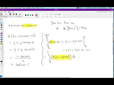 Calculus I, Day 24, Ch5 Sec4, Indefinite Integrals and the Net Change Theorem - YouTube