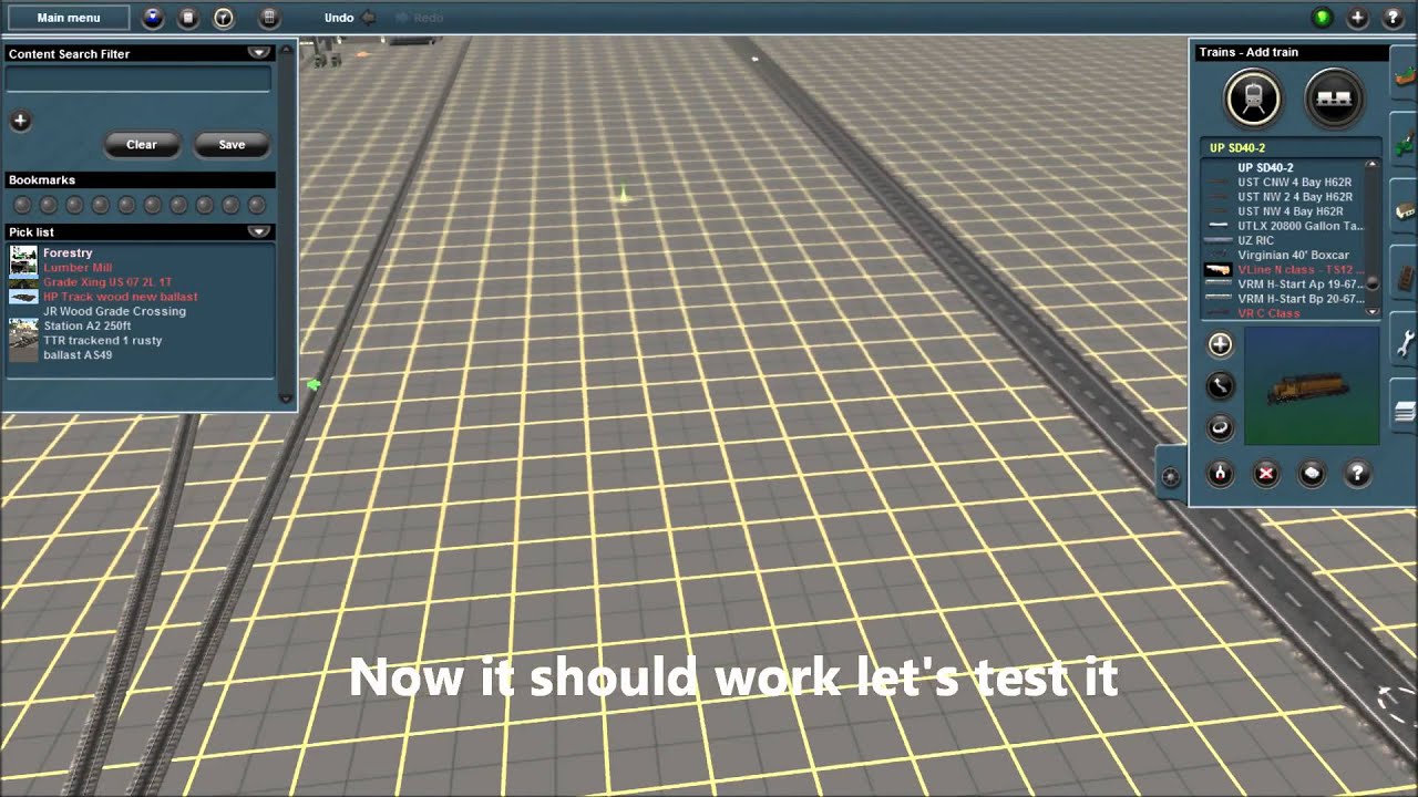 Installing a ATLS railway crossing in trainz 12 - YouTube