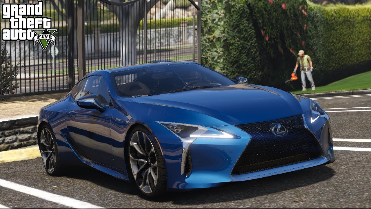 GTA 5 - 2021 Lexus LC500 - YouTube