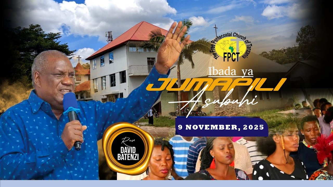 🔴🆕LIVE- IBADA YA JUMAPILI ASUBUHI | REV DAVID BATENZI | FPCT KITANGIRI ...