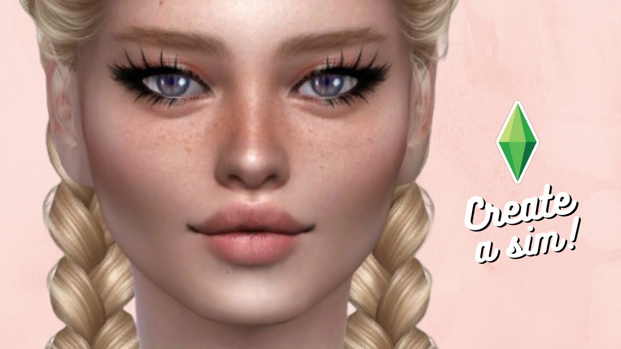CREATE A SIM 🌺 THE SIMS 4 CAS 🍒 MAKING A REALISTIC SIMS IN THE SIMS 4 🐬 ...