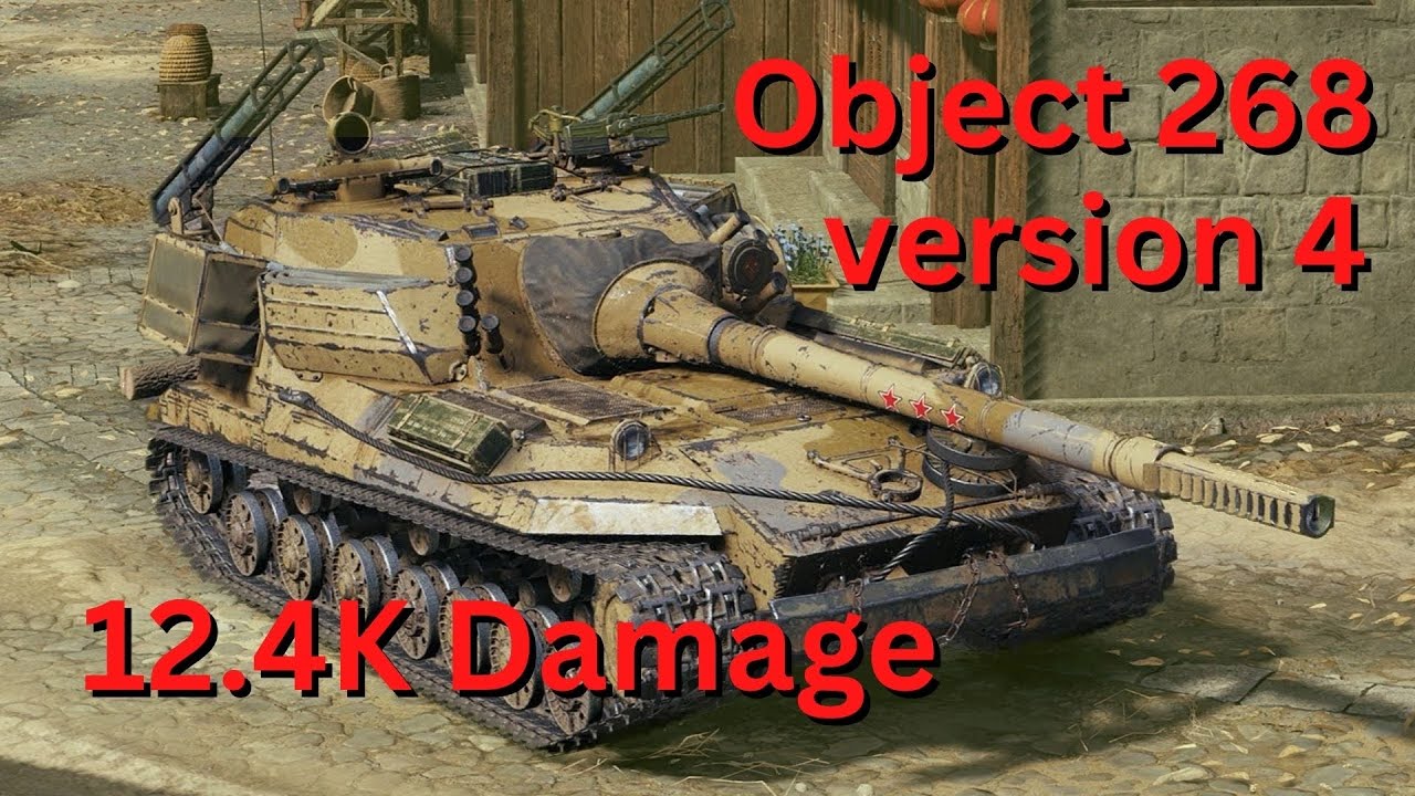 World of tanks• Obj 268 V4• 12.4K Damage• 4 Kills‼️ - YouTube