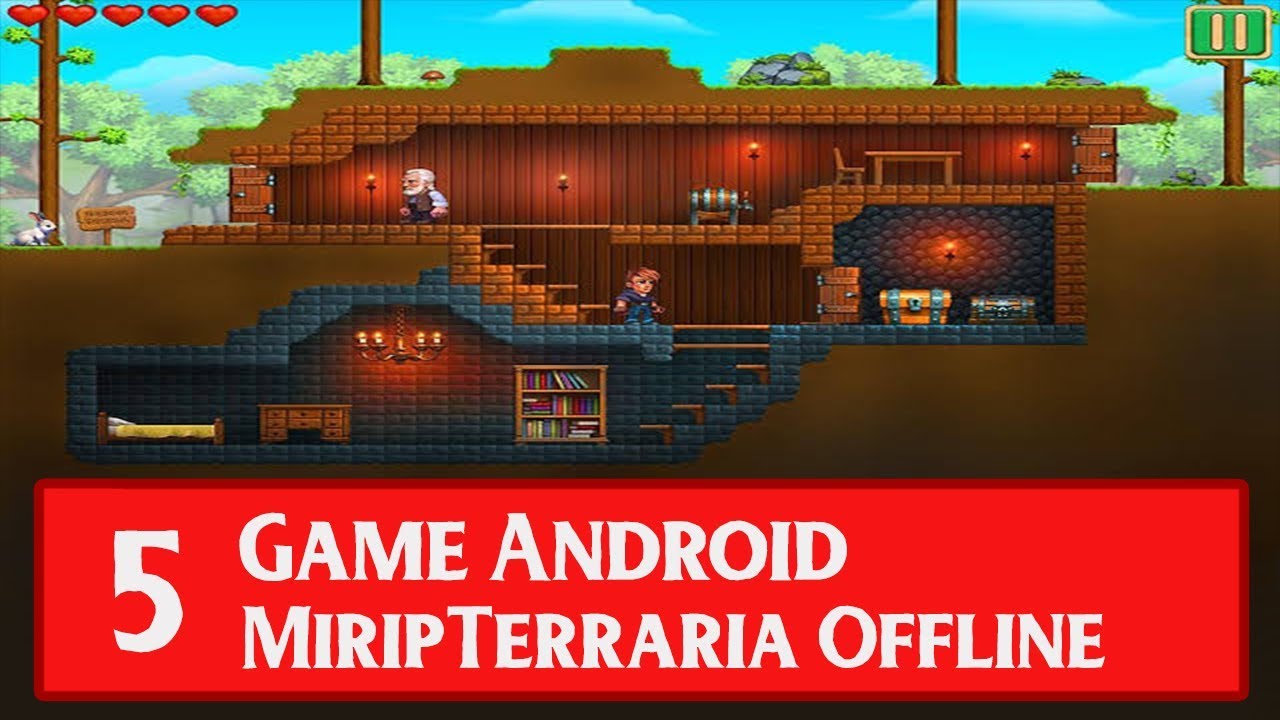 5 Game Android Mirip " Terarria " Terbaik Di PlayStore gak berbayar ...