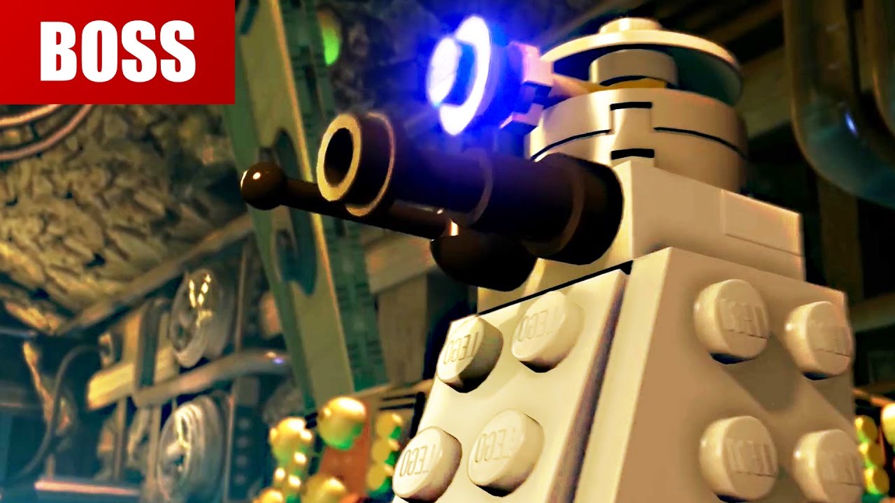 LEGO Dimensions - Dalek Boss Battle (Doctor Who) - YouTube