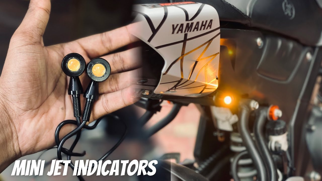 Installing Mini Jet Indicators on my Modified Yamaha MT 15 | PS ...
