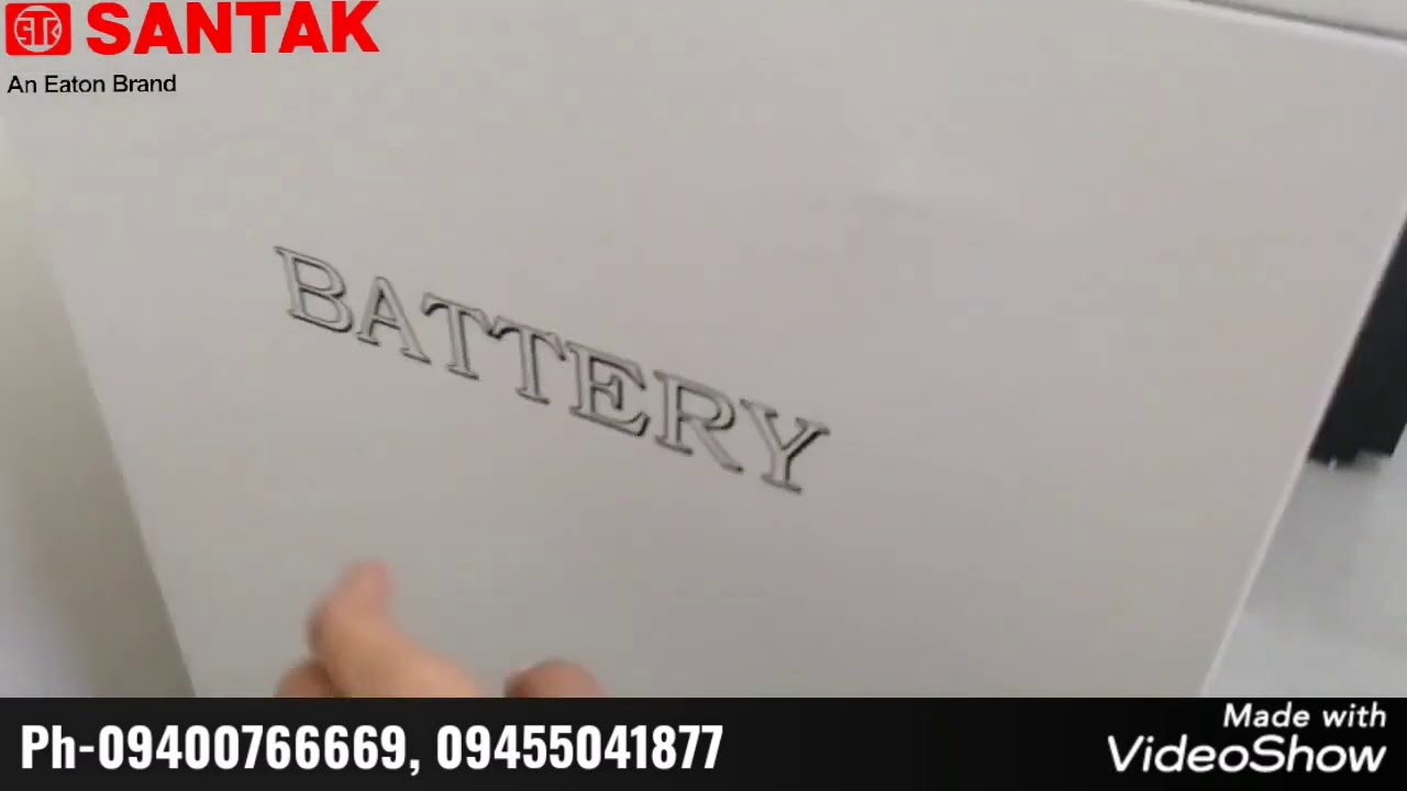 SANTAK 3C3 Pro 20KS install for data center - YouTube