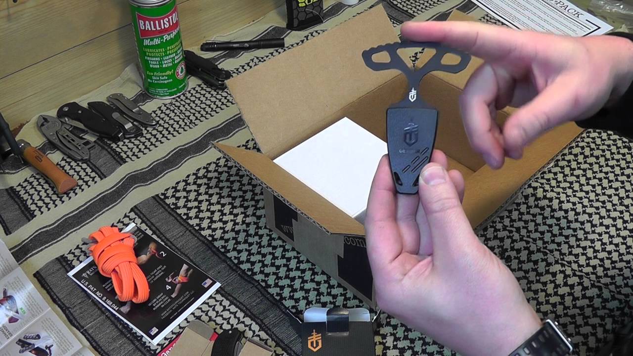 TacPack Subscription Box Review - April 2016 - YouTube