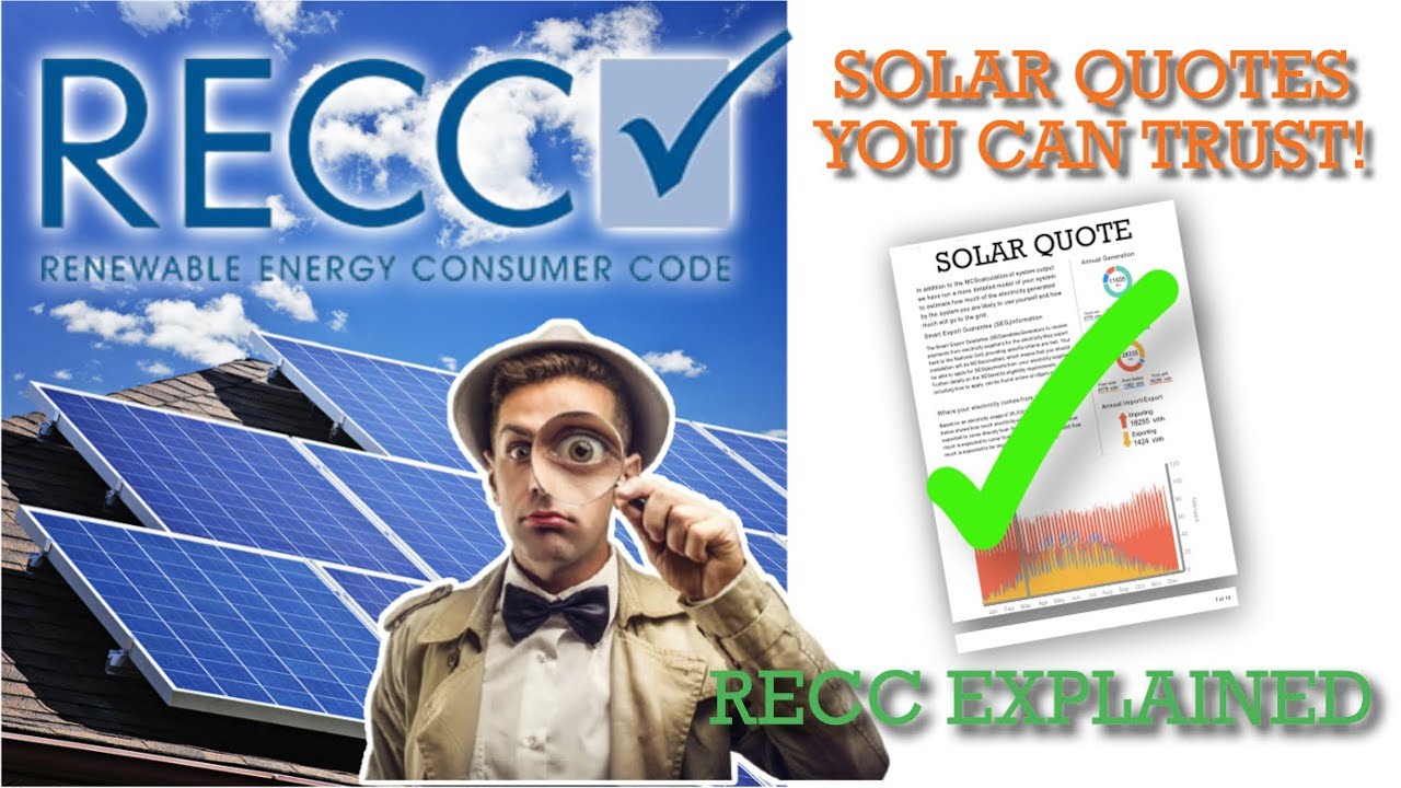 What is RECC? | The Renewable Energy Consumer Code Explained - YouTube