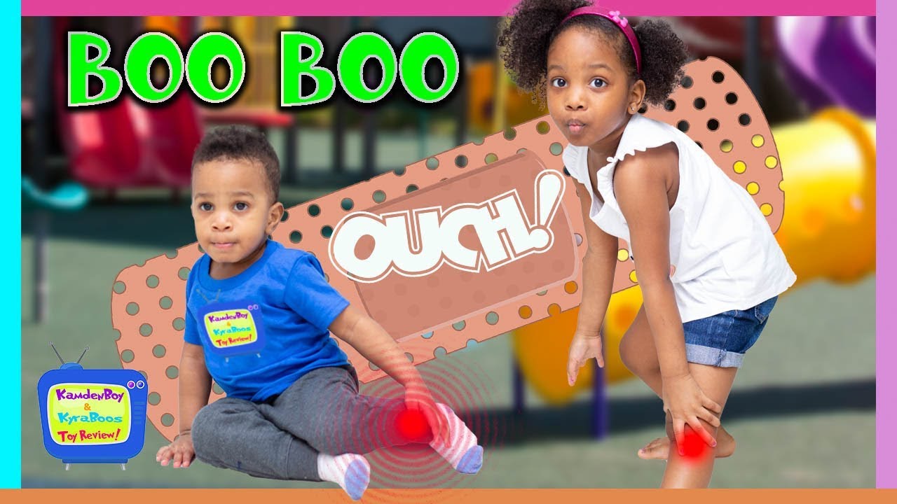 The Boo Boo Story | KB Dad Helps Kamdenboy and Kyraboo - YouTube