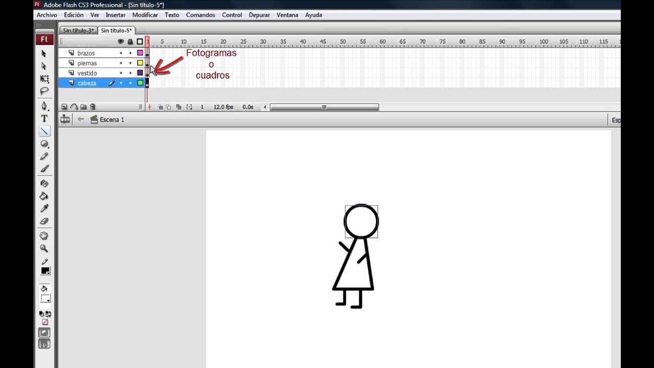 Crea animación fotograma a fotograma - YouTube
