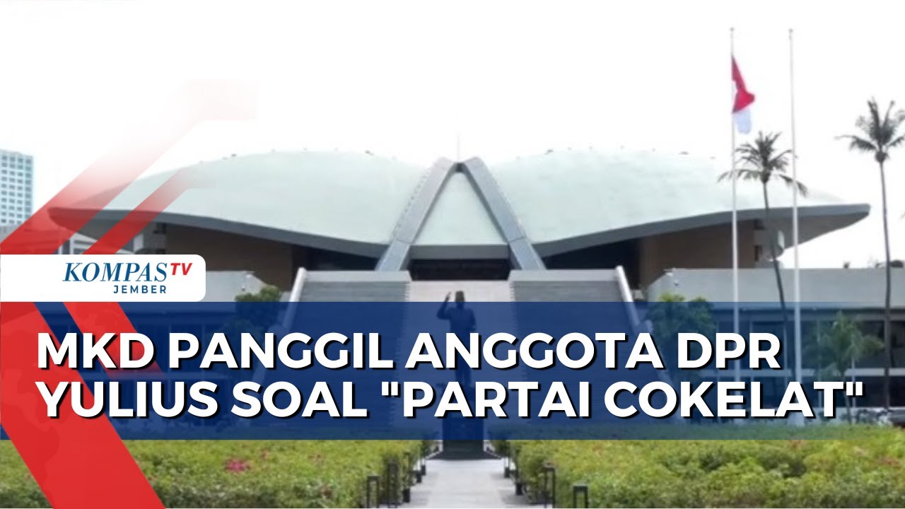 MKD Panggil Anggota DPR Yulius Soal "Partai Cokelat" - YouTube