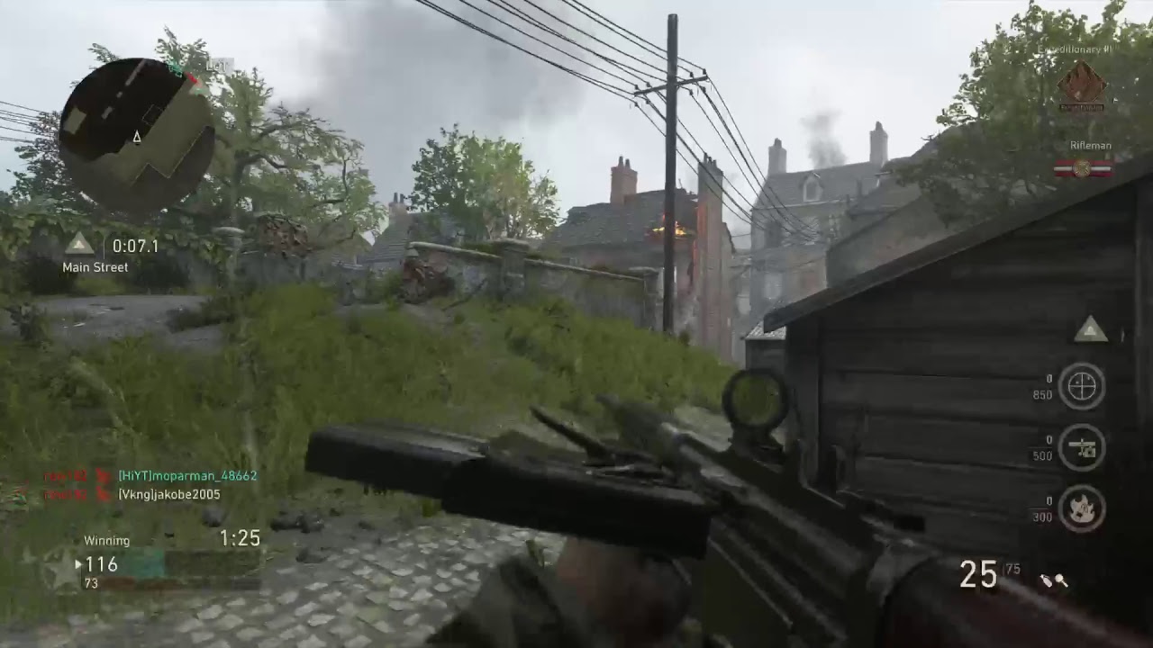 Cod ww2 road to sten - YouTube