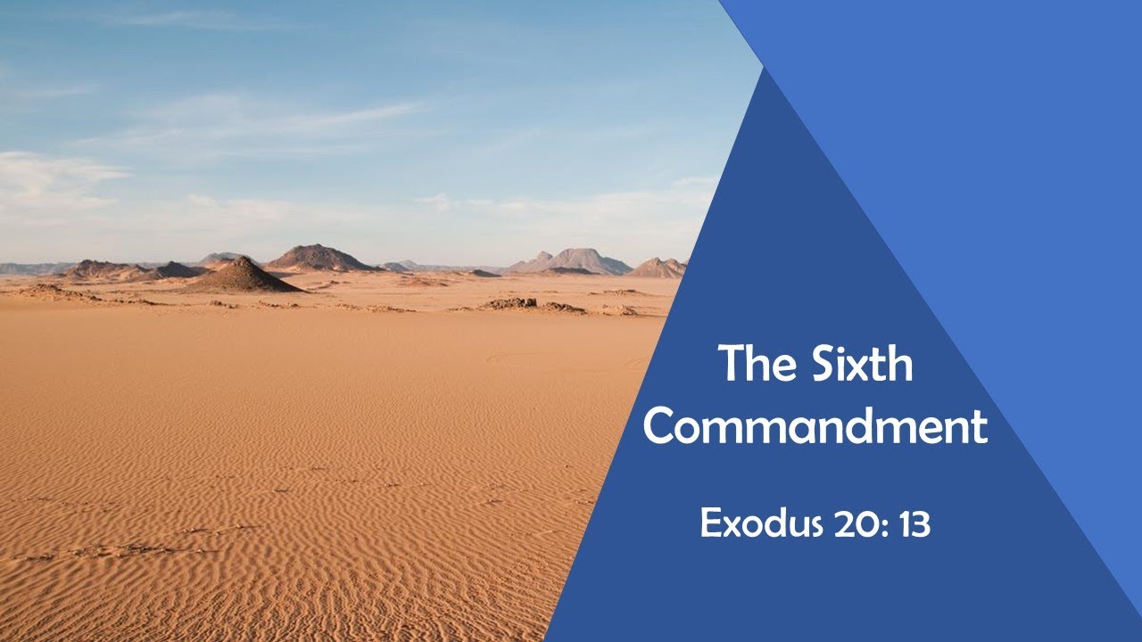 7th July Morning Service - The Sixth Commandment - YouTube