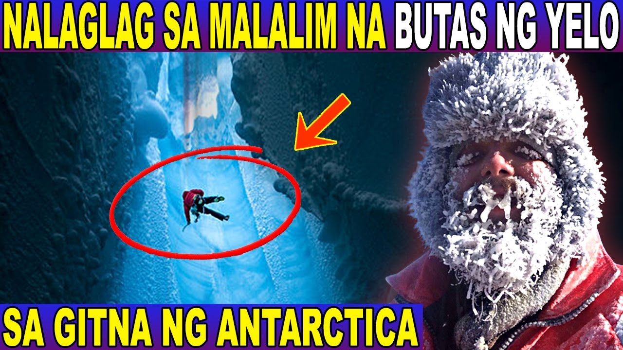 SCIENTIST NALAGLAG SA MALALIM NA BUTAS NG YELO AT NALASON SA ATAY NG ...