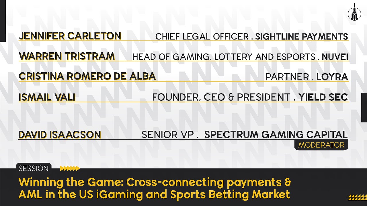 Winning the Game: Cross-connecting payments and AML in the US iGaming ...