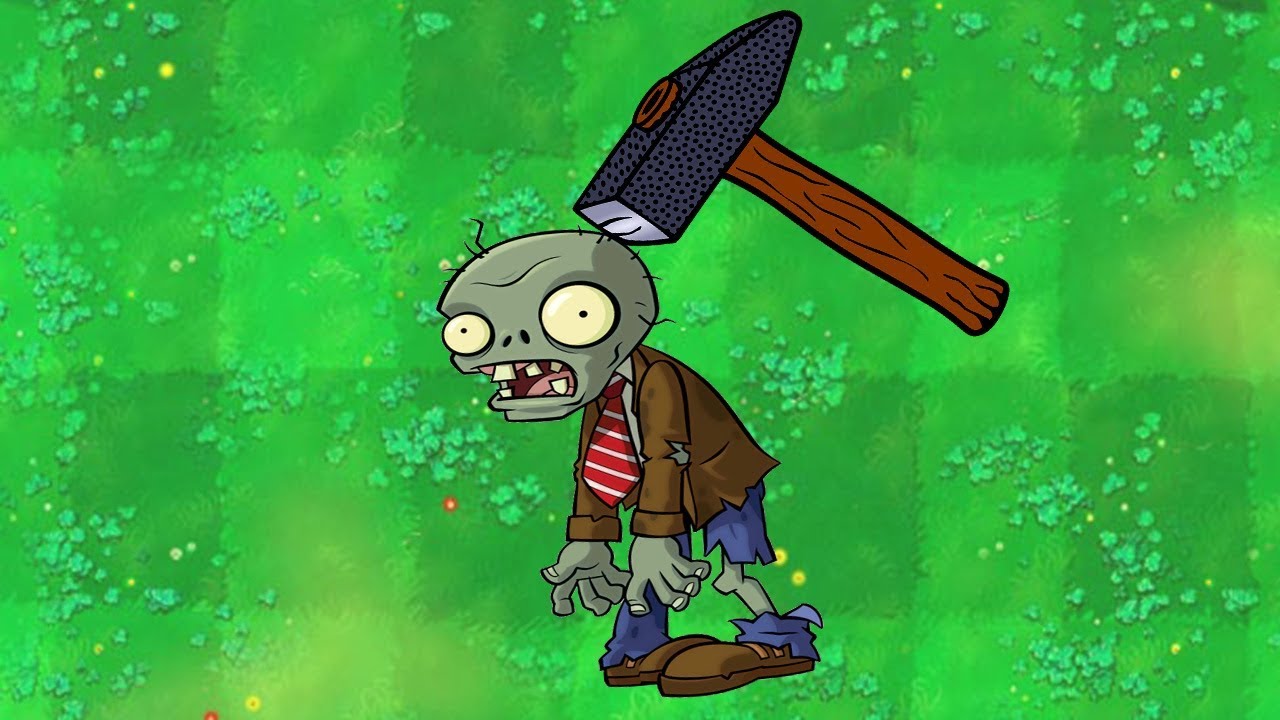 Beyonce a zombie on the head with a hammer - Plants vs Zombies mod ...
