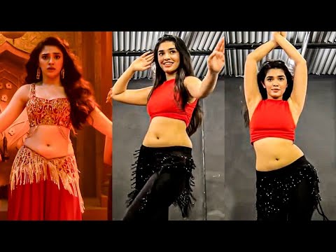 ABDI ABDI 😍🔥 Krithi Shetty Belly Dance Practicing Video l Kalyani Priyadarshan | Genie Song | Ravi