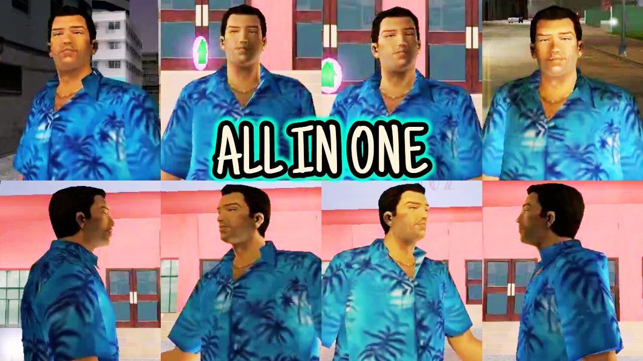 GTA Vice City Beta Edition All In One(Animations, Crouch, Sprinting ...