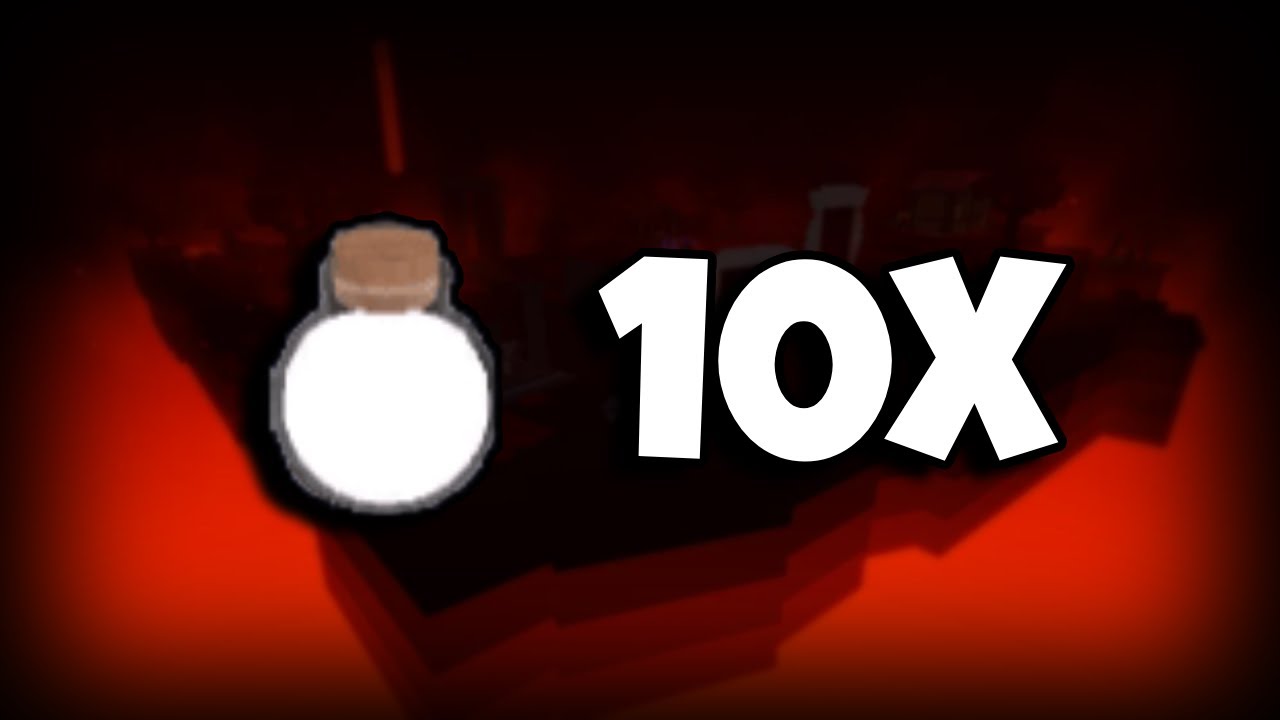 USING 10X MAX LUCK POTIONS IN HECK BIOME.. 🥲🥲 - YouTube