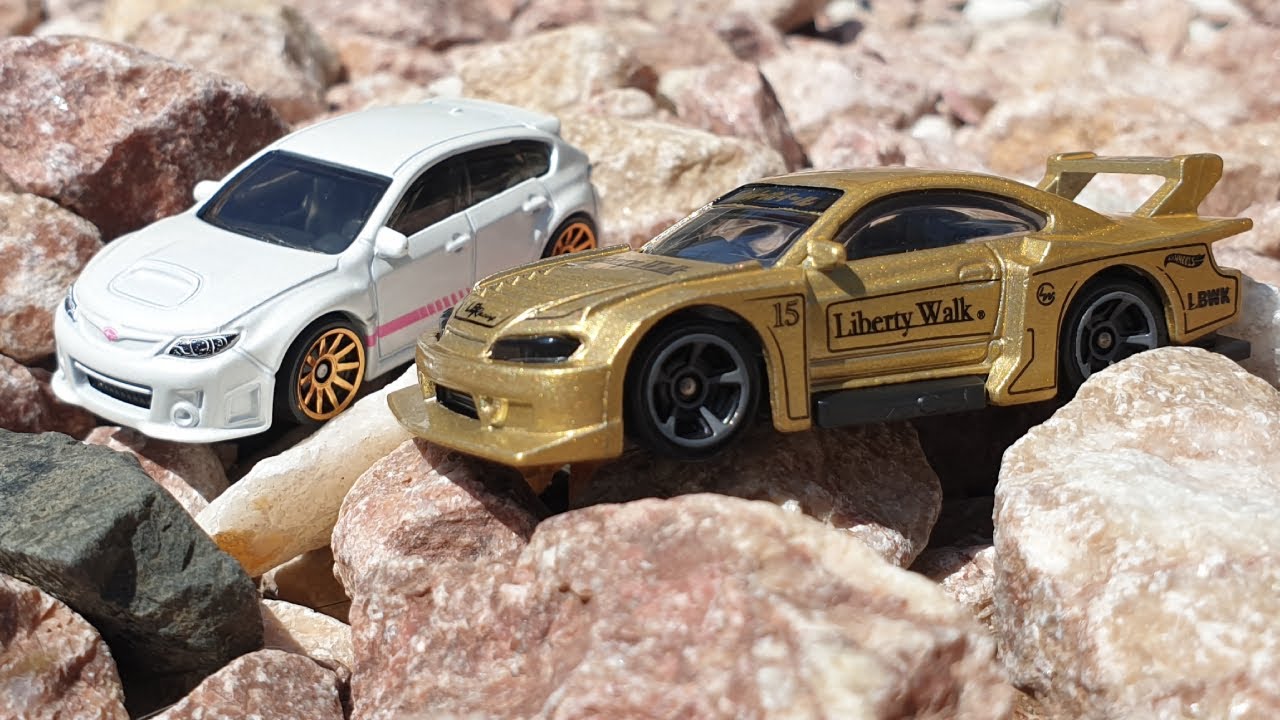 Subaru Impreza and Nissan S15 Liberty Walk Hotwheels 1/64 - YouTube