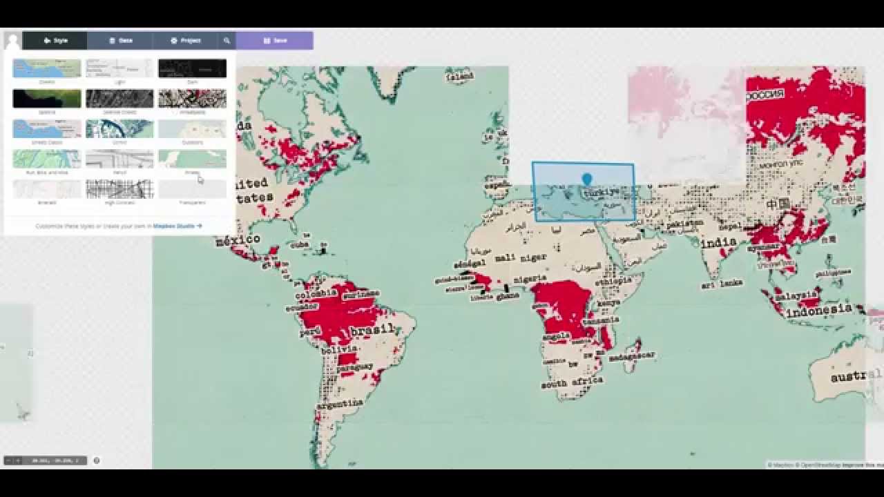 Mapbox Api Nasıl Kullanılır Anlatım1 Youtube