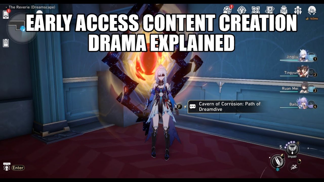 Early access content creation drama explained Honkai Star Rail - YouTube
