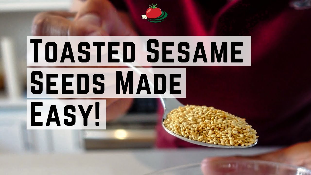 How to Toast Sesame Seeds in the Oven: Easy Step-by-Step Guide - YouTube