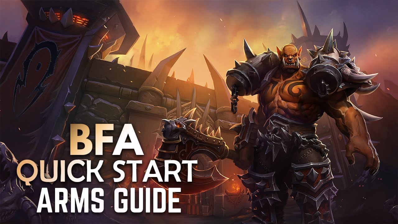 BFA Quick Start BASIC Guide: ARMS WARRIOR (PATCH 8.0) - YouTube