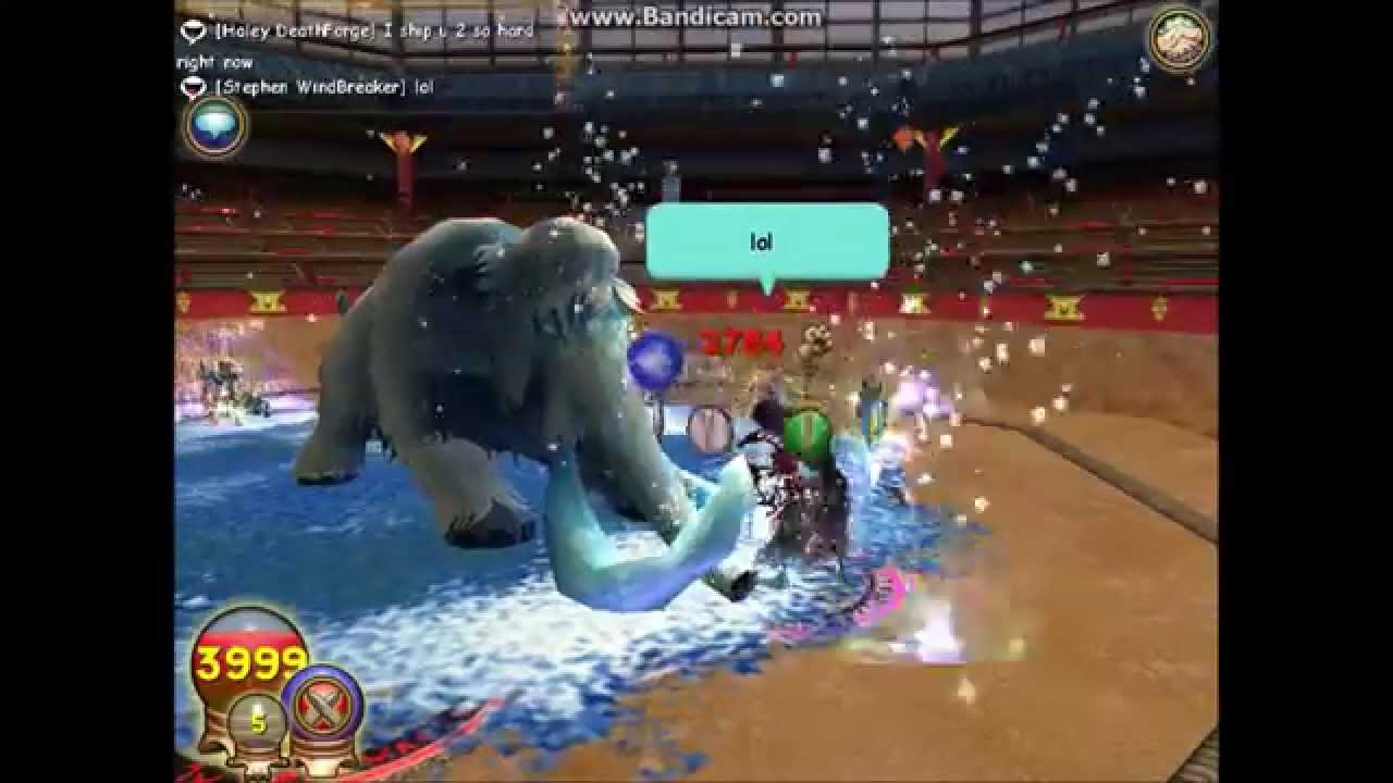 WIzard101 Titan clan UK: Travis Titan VS Stephen Windbreaker - YouTube